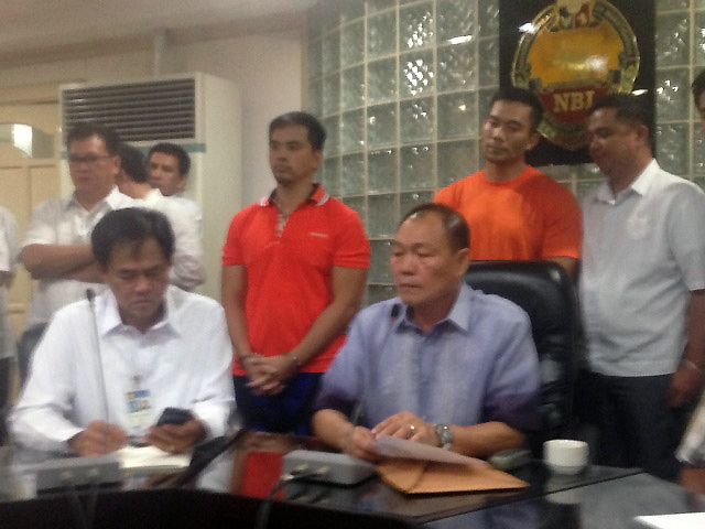 NBI presents mauling suspects Cedric Lee, Zimmer Raz | GMA News Online