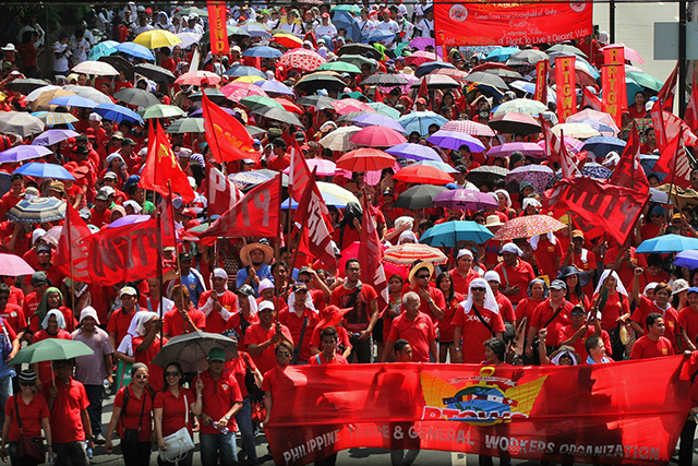 PNP: No security threat but cops ready for Labor Day marches | GMA News ...
