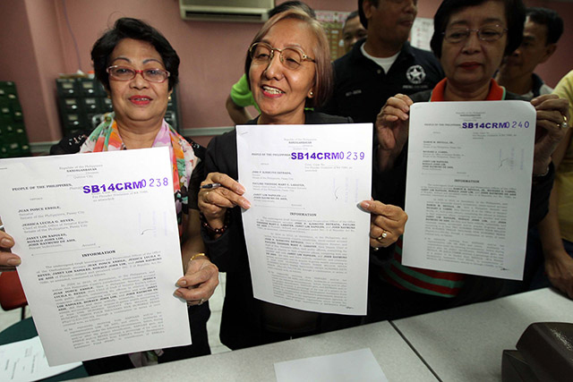 The PDAF scam: List of accused in the first batch of plunder and graft ...
