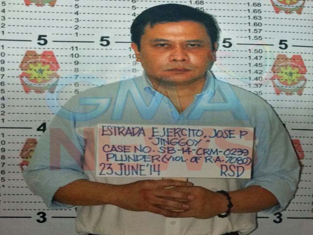 Jinggoy expecting bail after Ombudsman drops stronger charge | GMA News ...