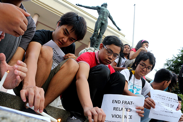 Fraternities chime in on alternatives to violence | GMA News Online