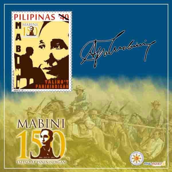 PHLPost issues commemorative stamp for Mabini’s 150th birth anniversary ...