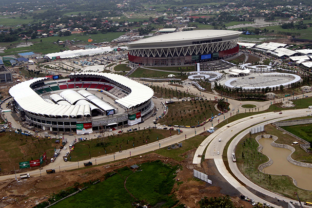 Philippine Arena Aerial View