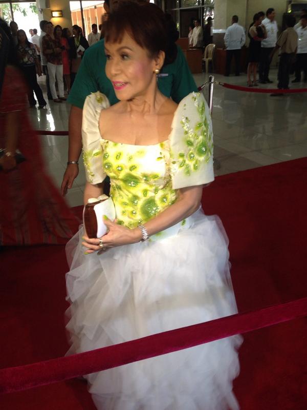 Look: Mommy D steals scene at the SONA red carpet | GMA News Online