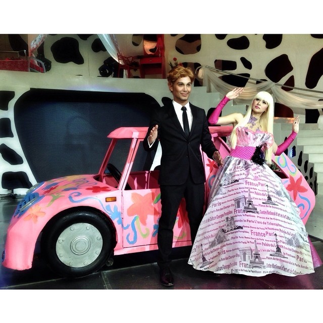 Look: Paolo Ballesteros and Marian Rivera as life-sized Ken and Barbie ...