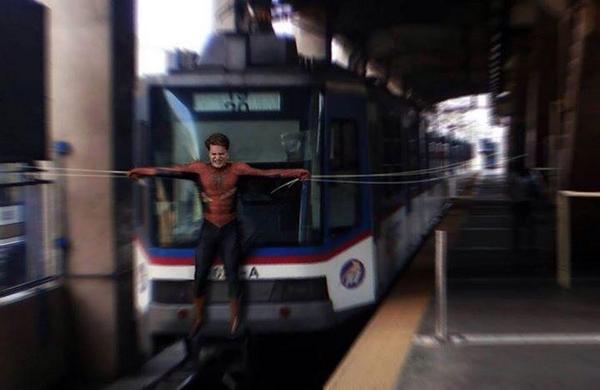 Pinoys poke fun at MRT crash with Spider-Man memes | GMA News Online