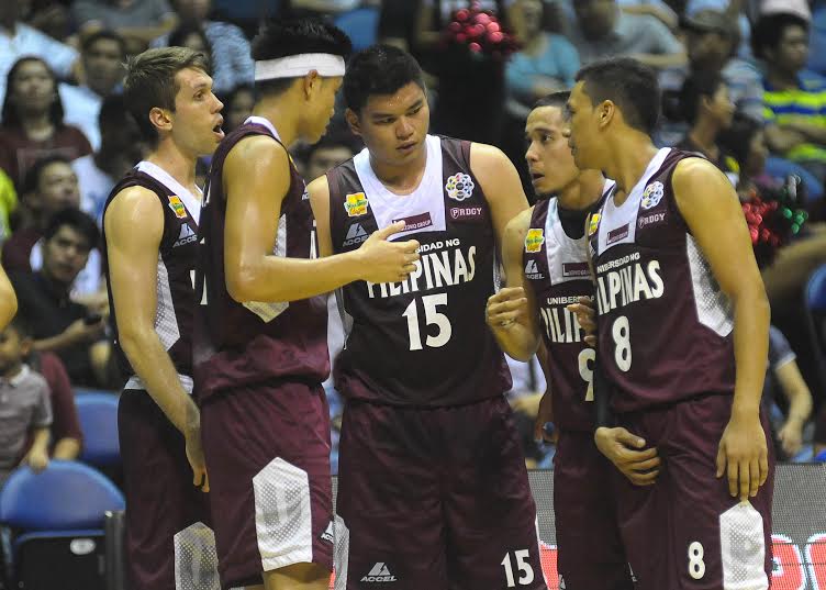 Up Maroon Basketball Jersey