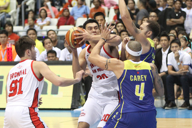 PBA: Twin towers dominate to give Ginebra opening win over Talk 'N Text ...