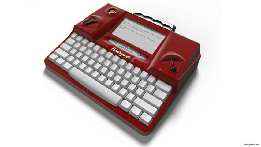 LOOK: This retro word processor lets you live your novelist dreams