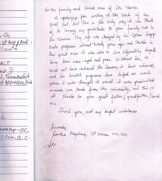 How Juan Flavier helped 'cross-eyed and poor' girl become UP summa cum ...