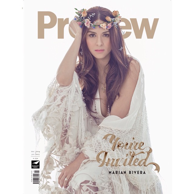 LOOK: Royal Bride Marian Rivera in four magazine covers | GMA News Online