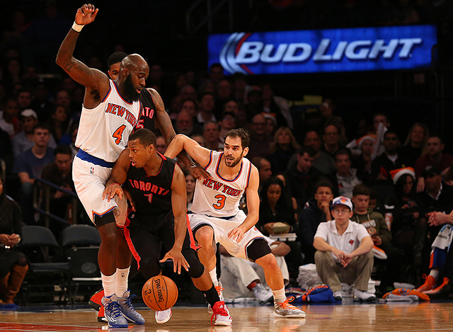 NBA: Raptors team up to defeat Knicks | GMA News Online