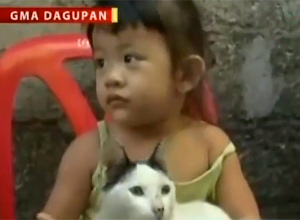 Hero cat: Bata, iniligtas daw ng alagang pusa sa ahas | GMA News Online