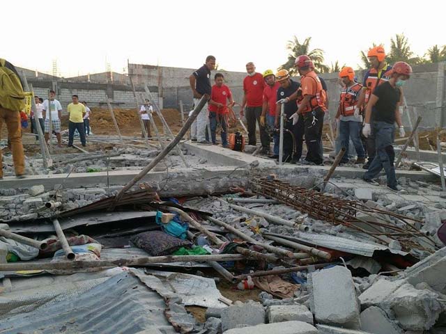 Wall collapses at Bulacan construction site, 11 confirmed dead | GMA ...