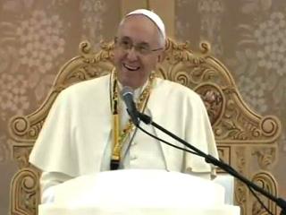 Why Pope Francis wore an ID at UST event | Ang People's Pope Sa Pilipinas