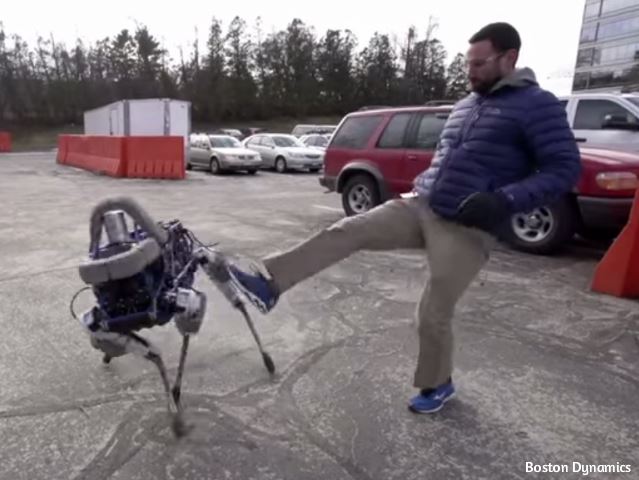 WATCH: Spot the robot dog goes for a walk | GMA News Online