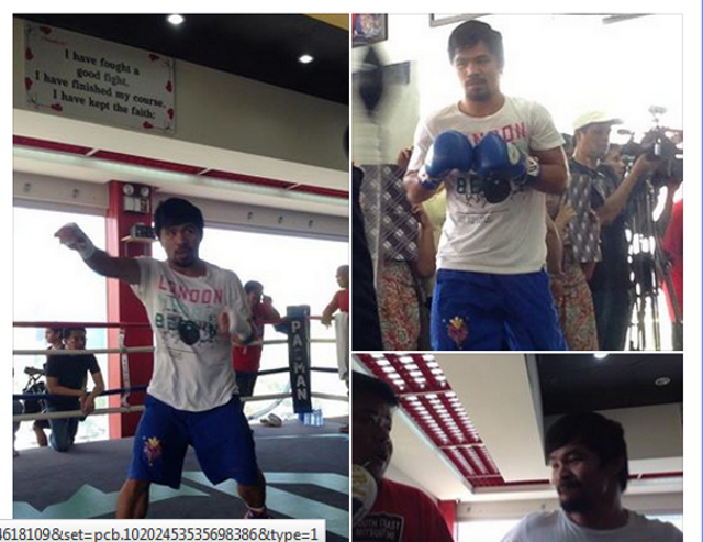 Pacquiao on Mayweather: The Lord will deliver him to my hands | GMA ...