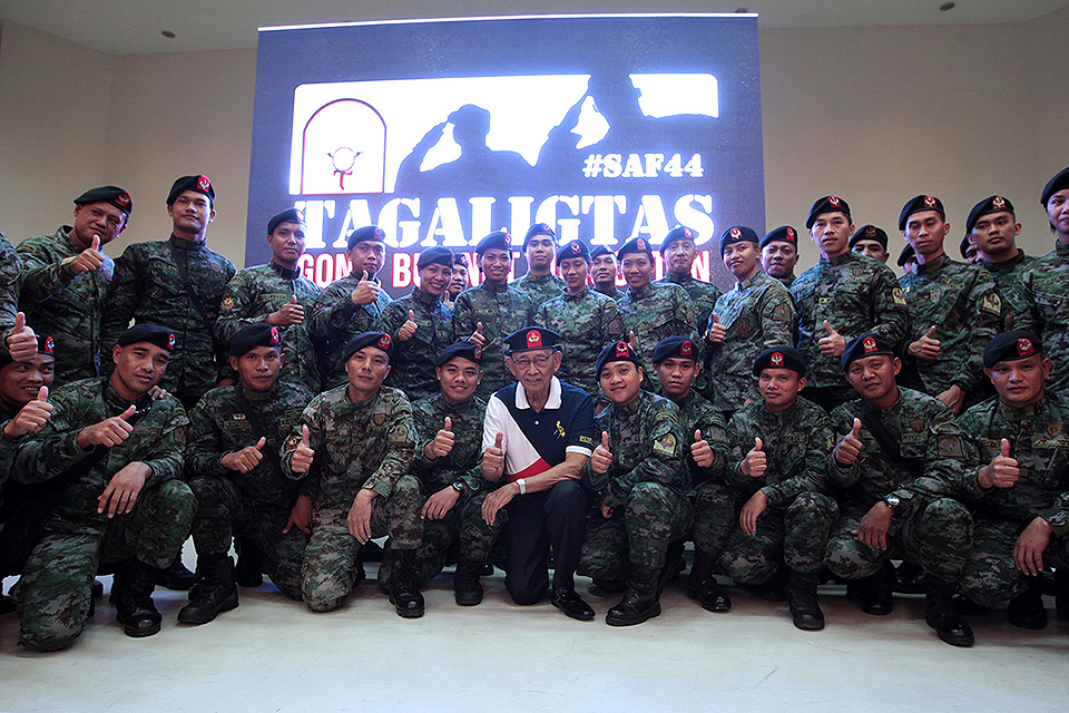 FVR urges gov't to pursue SAF 44 killers | GMA News Online