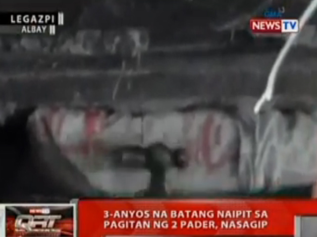 WATCH: Ang makapigil-hiningang pagsagip sa batang naipit sa pagitan ng ...