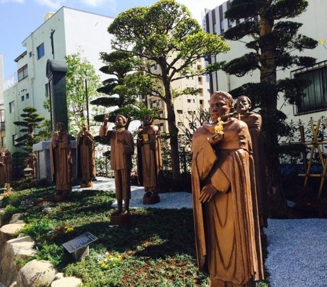 Memorial garden for San Lorenzo Ruiz, Japanese saints blessed in Nagasaki
