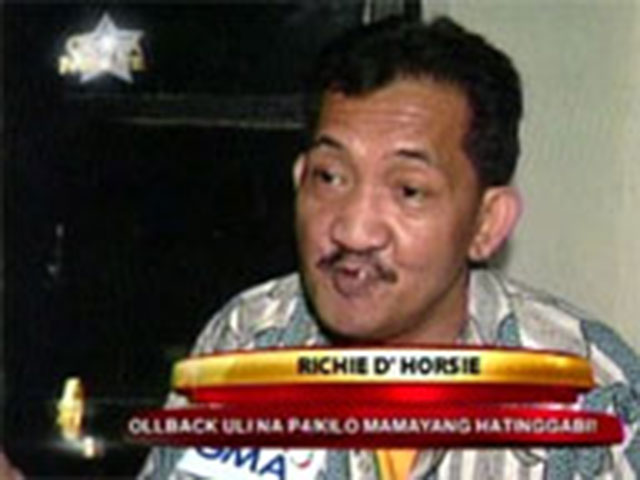Comedian Ritchie D' Horsie passes away at 58 | GMA News Online