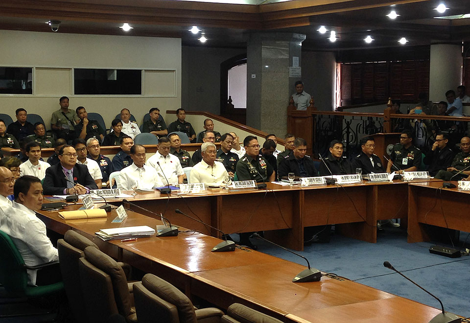 Senate conducts executive session on AFP modernization program probe ...