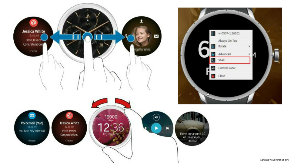 Samsung reveals round smartwatch | GMA News Online