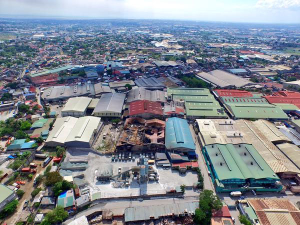 WATCH: Drone video of factory in Valenzuela fire | GMA News Online