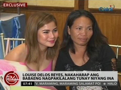 Louise Delos Reyes, 'more than willing' to recognize woman claiming to ...
