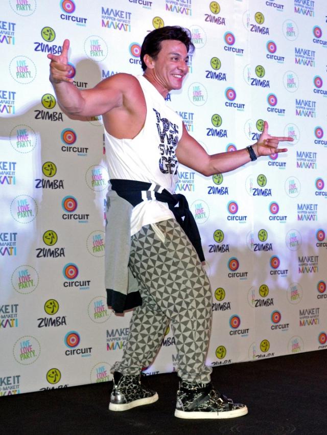 Partying with Zumba creator Beto Perez