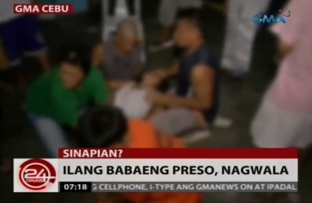 9 female inmates feared possessed in Cebu jail | GMA News Online