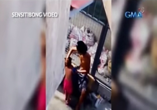 Ama na nakunan sa video na sinasaktan ang 2 batang anak, lulong daw sa droga | GMA News Online