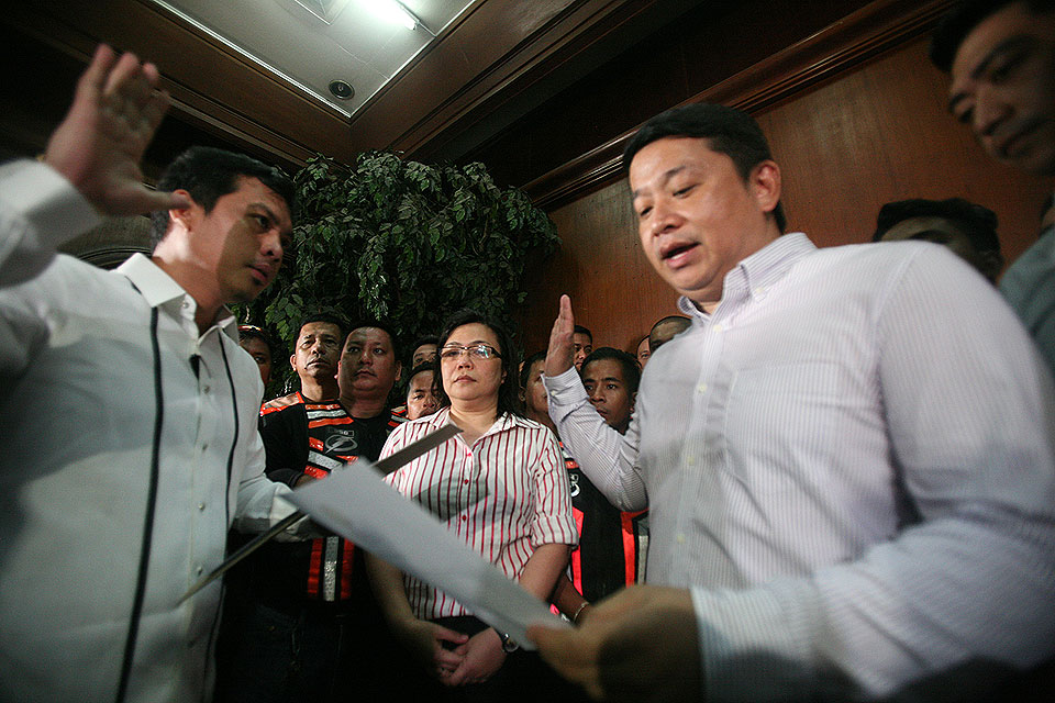 Vice Mayor Kid Peña sworn in as acting Makati mayor anew | GMA News Online