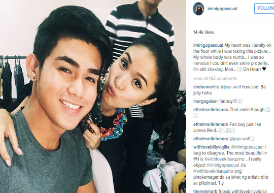 Iñigo Pascual starstruck with Heart Evangelista; dad Piolo to work with ...