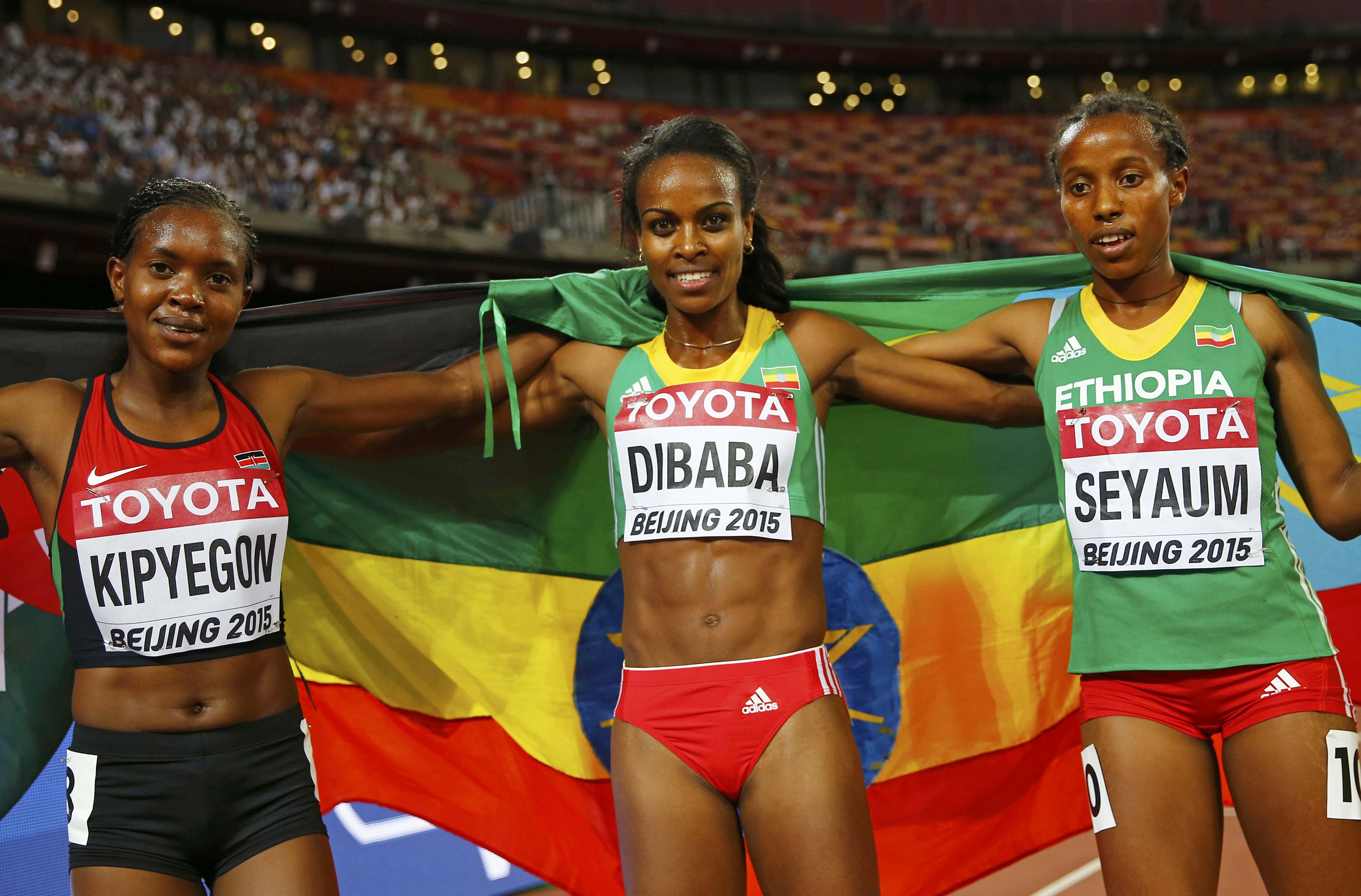 Dibaba dominates to win 1,500 meters gold | GMA News Online
