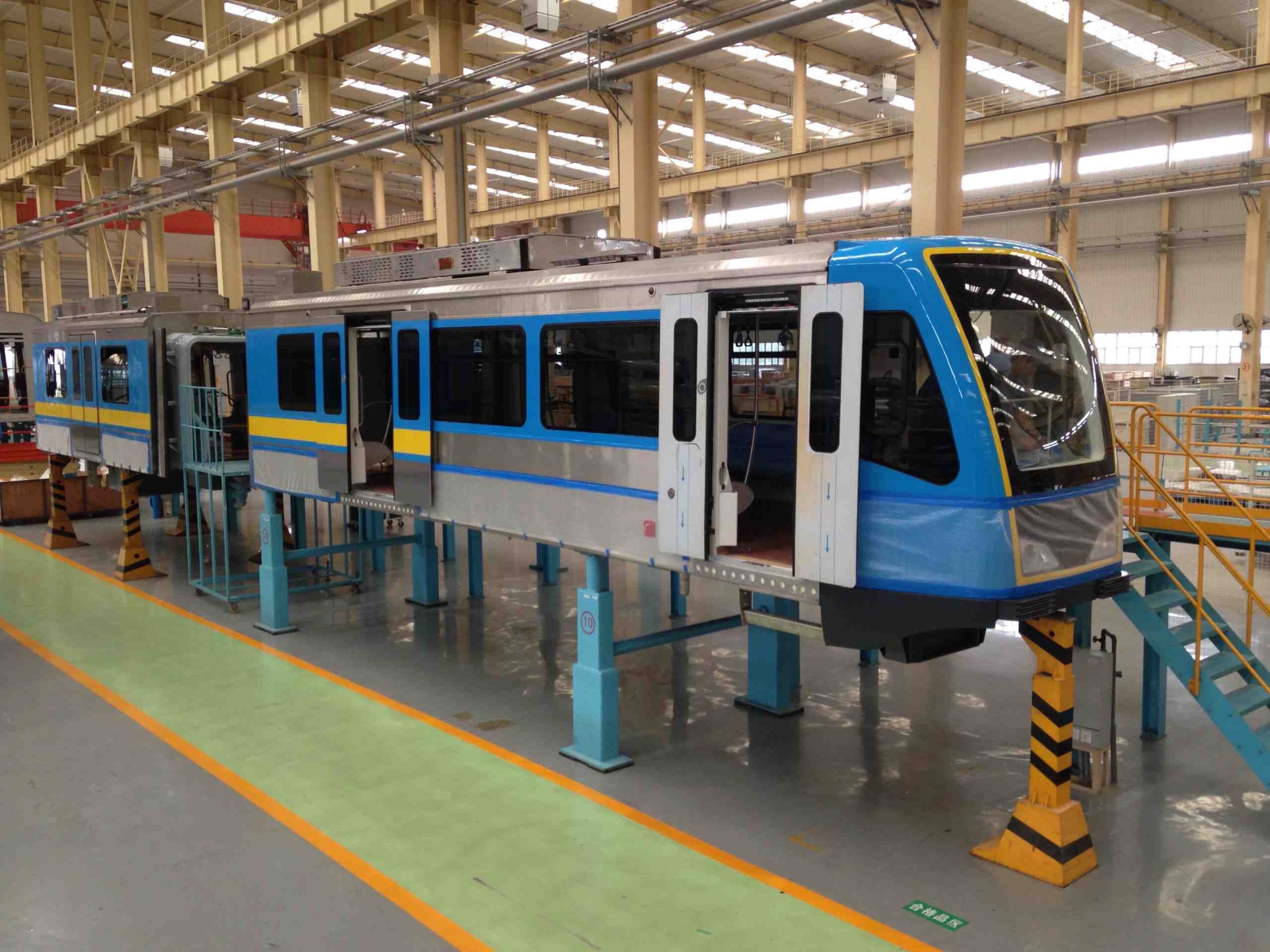 Prototype of new MRT trains arrives | GMA News Online