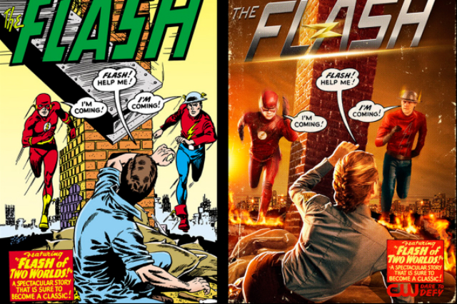 The Flash TV series pays tribute to classic comics cover | GMA News Online
