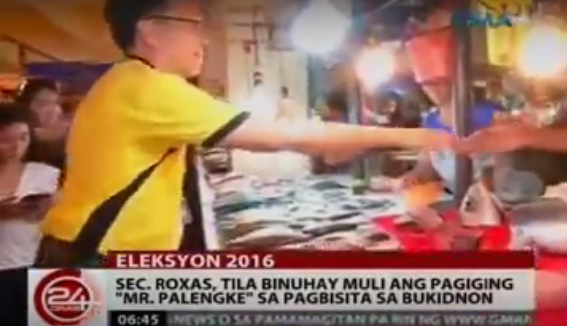 Visit to Bukidnon market brings to mind Mar’s Mr. Palengke campaign ...