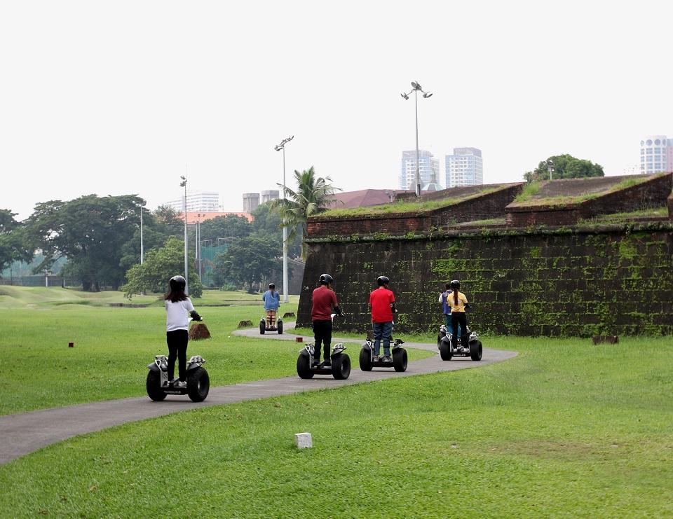 Lean forward: Exploring historic Intramuros on a Segway PT | GMA News ...