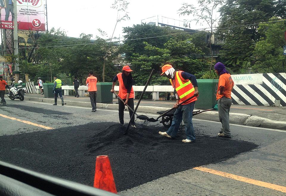 DPWH to conduct weekend road reblocking, repair in Quezon City roads ...