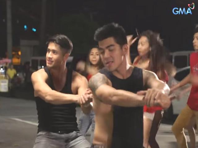 Mark Herras at Aljur Abrenica, may dance showdown sa 'Dangwa' | GMA ...