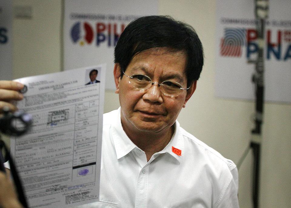 Lacson says he had info on two of five PNP generals named by Duterte ...
