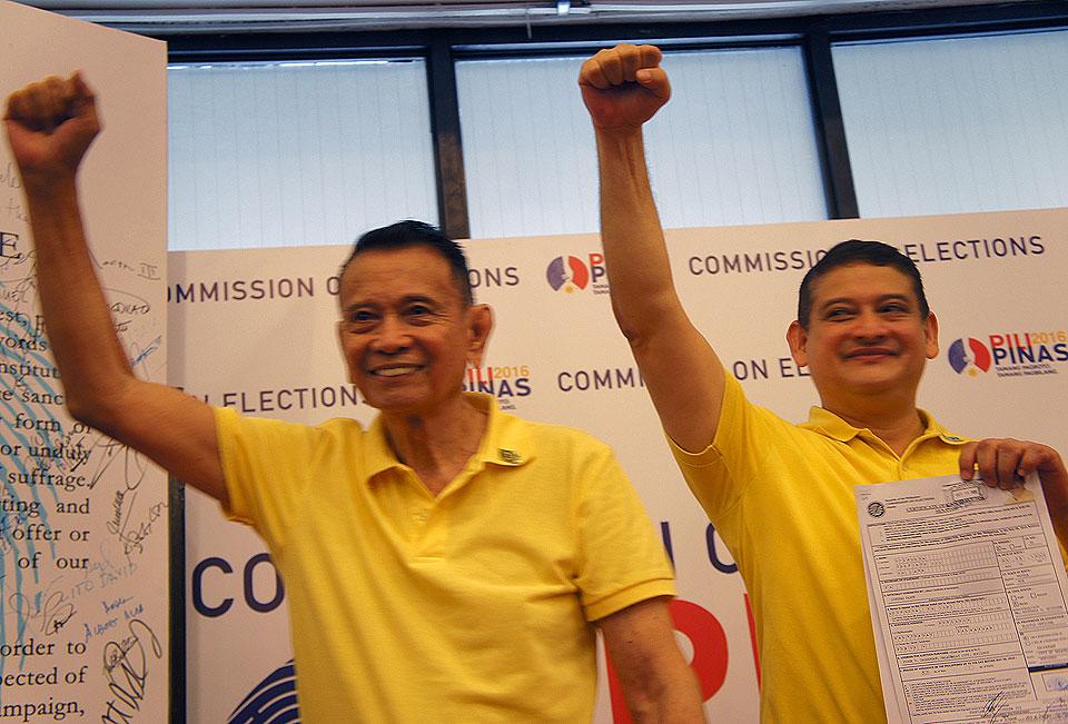 TG Guingona files CoC | Photos | GMA News Online