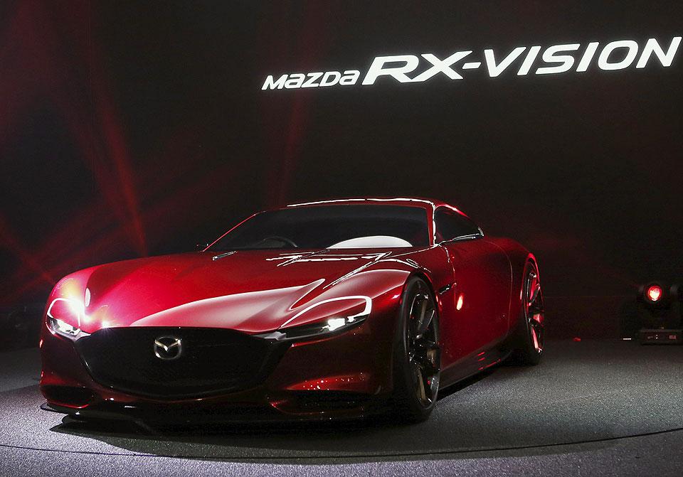 Mazda unveils RX-VISION sports car | Photos | GMA News Online