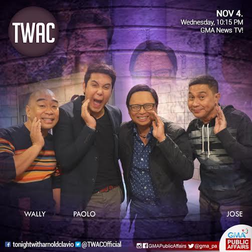 JoWaPao, susugod-bahay sa 'Tonight With Arnold Clavio' | GMA News Online
