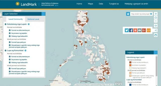 PHL indigenous peoples get interactive map to help secure land rights