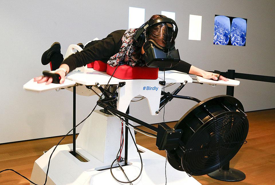Scientists create Birdly flight simulator | Photos | GMA News Online