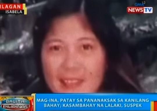 Mag-ina, ninakawan at pinaslang sa kanilang bahay; suspek, lalaking ...