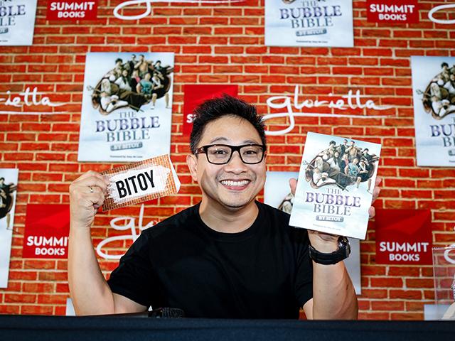 Book launch ng 'Bubble Bible By Bitoy' ni Michael V., dinagsa ng fans ...