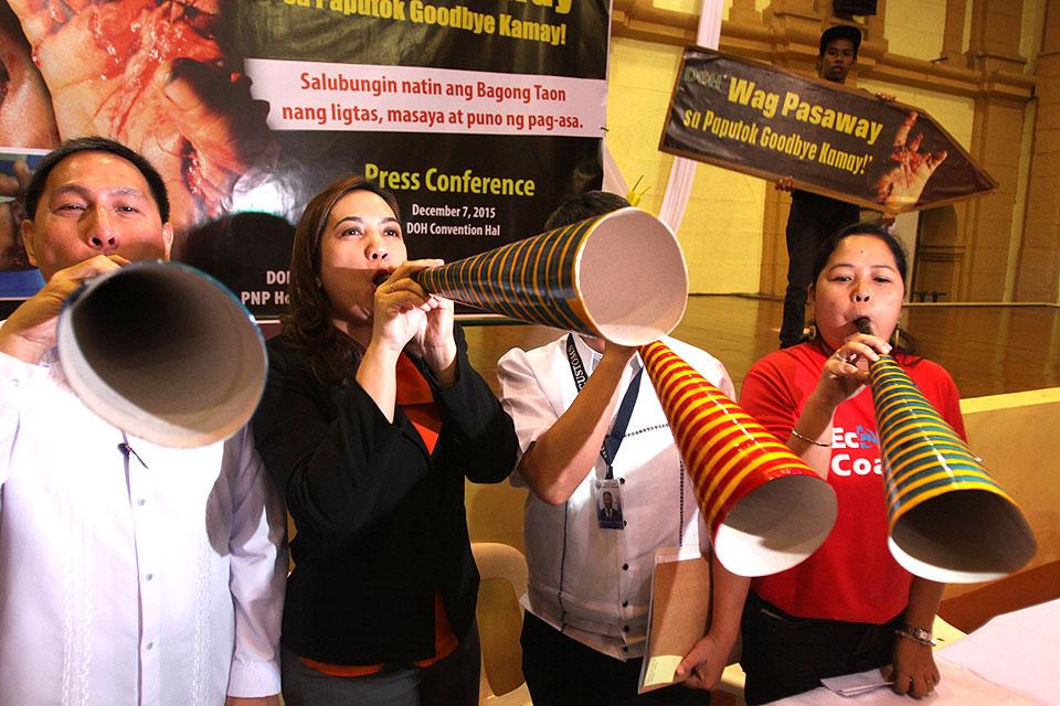DOH launches ‘Iwas Paputok’ campaign, reminds public to avoid illegal ...